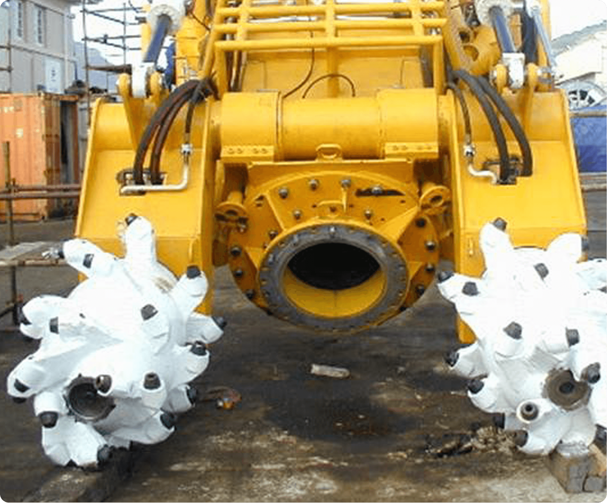 UMS - Alluvial mining Crawler cutter heads - Underwater Mining Solutions