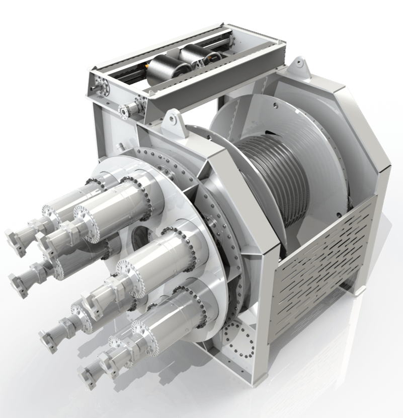 UMS - Main hoist winches and reeler - offshore mining - Underwater ...